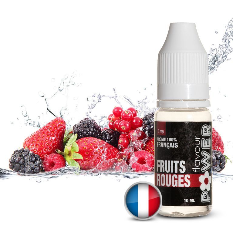 E-liquide cigarette electronique - Fruits Rouges (10 ml) de Flavour ...